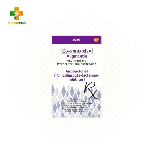 Augmentin (Co-amoxiclav) 457mg/5mL Suspension 35mL | eHealthPlus ...