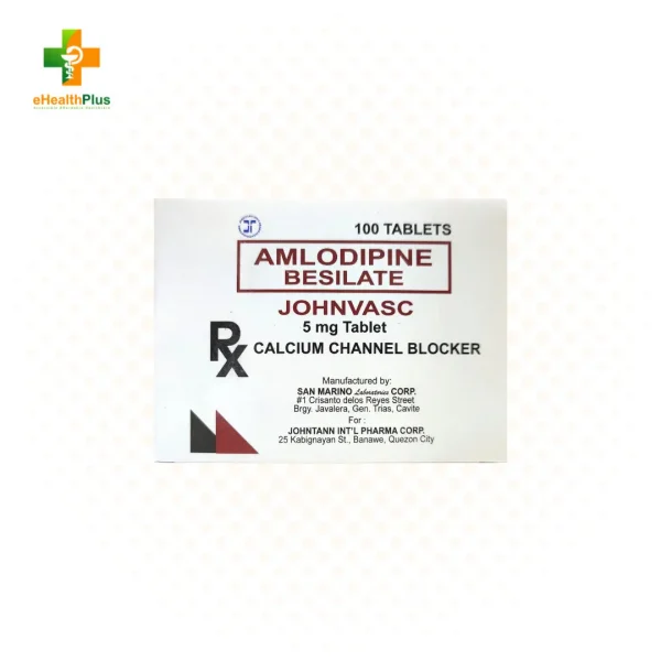 Amlodipine (Lodipen / Johnvasc / Amlothix / Eodipine) 5mg Tablet ...