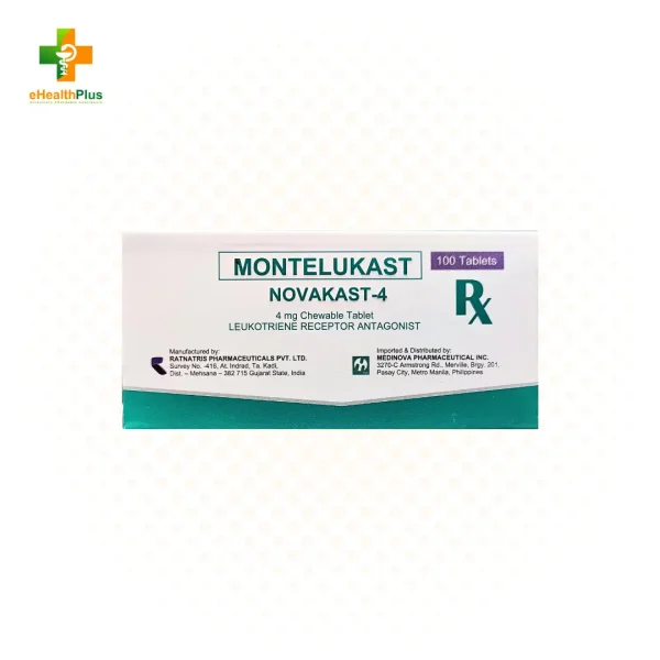 Montelukast 4mg Chewable Tablet | eHealthPlus: Online Pharmacy ...