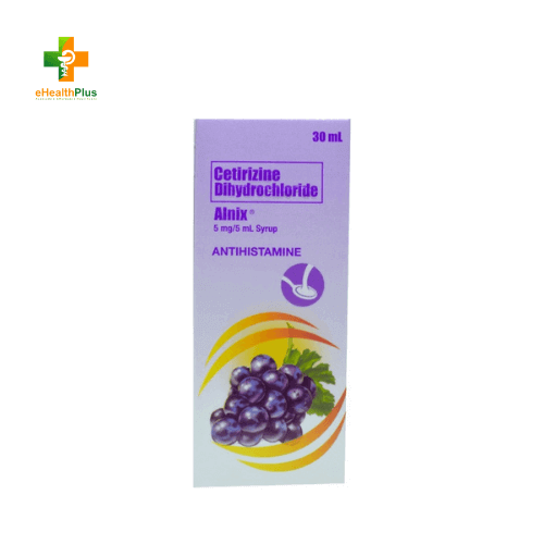 ALNIX (Cetirizine) 5mg/5mL Syrup 30mL | eHealthPlus: Online Pharmacy ...