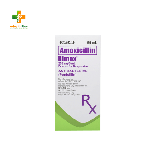 Himox (Amoxicillin) 250mg/5mL Powder for Suspension 60mL | eHealthPlus ...