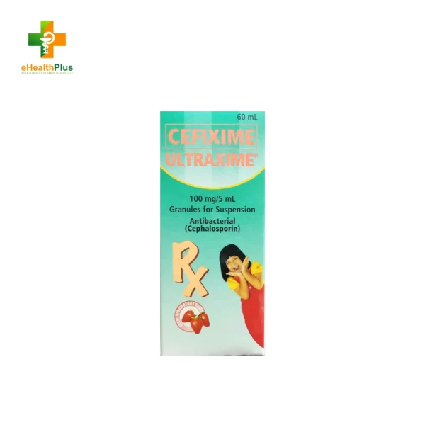 Ultraxime (Cefixime) 100mg/5mL Granules for Suspension 60mL ...