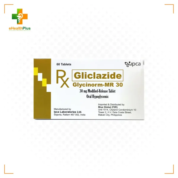 Glycinorm-MR (Gliclazide) 30mg Tablet | eHealthPlus: Online Pharmacy ...