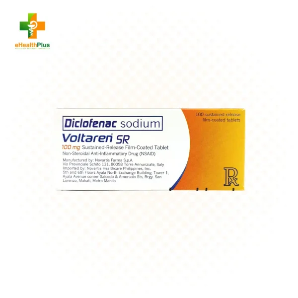 Voltaren SR (Diclofenac Na) 100mg Sustained-Release Tablet ...