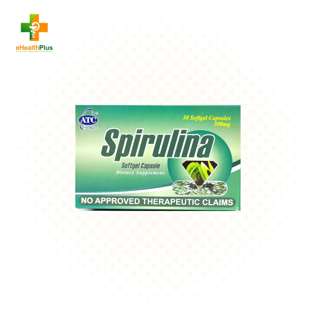 ATC Spirulina 200mg Softgel Capsule | eHealthPlus: Online Pharmacy ...