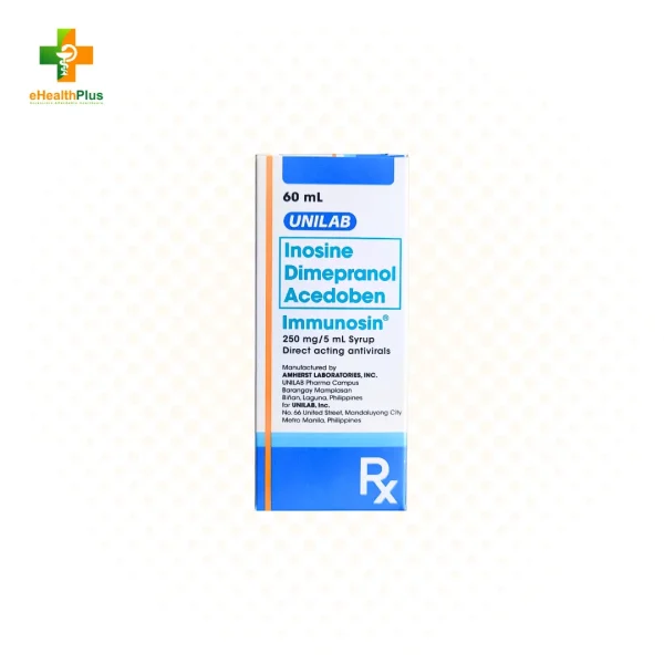 Immunosin (Inosine Acedoben Dimepranol) Syrup 60mL | eHealthPlus ...