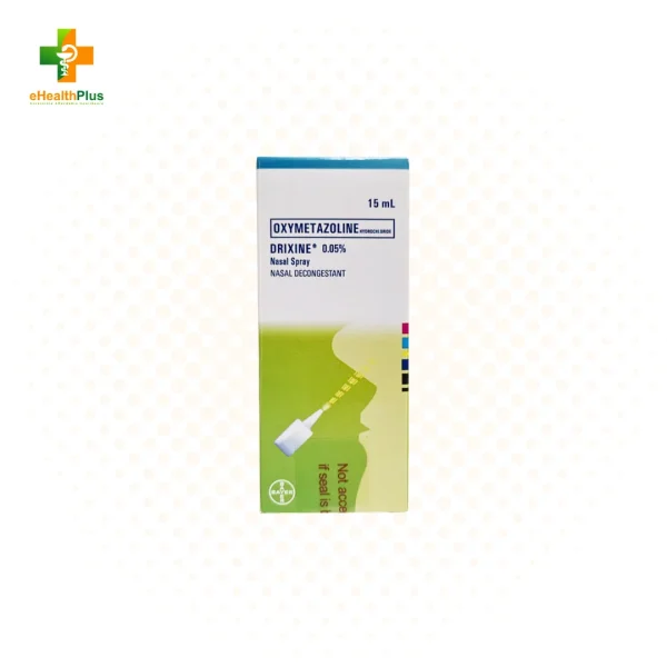 DRIXINE (Oxymetazoline) 0.05% Nasal Spray 15mL | eHealthPlus: Online ...