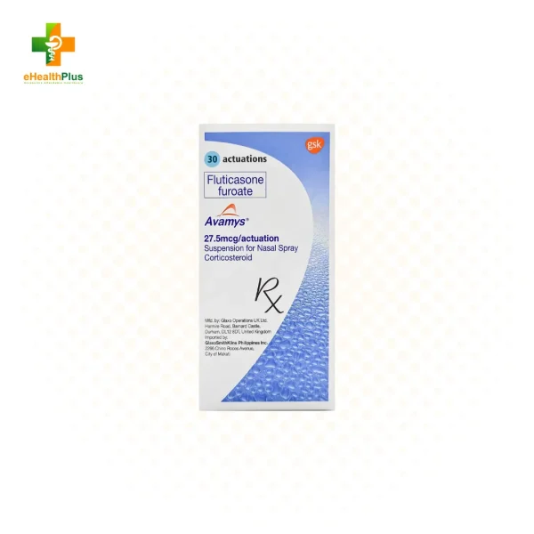 AVAMYS (Fluticasone Furoate) 27.5mcg Nasal Spray 30 actuations ...