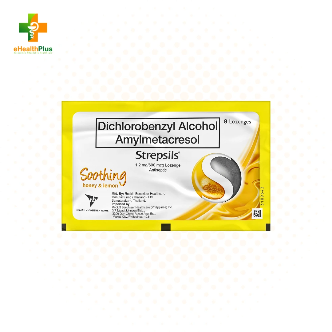 Strepsils Soothing Honey & Lemon 8's | eHealthPlus: Online Pharmacy ...