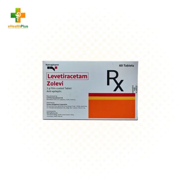 ZOLEVI (Levetiracetam) 1g Tablet | eHealthPlus: Online Pharmacy ...